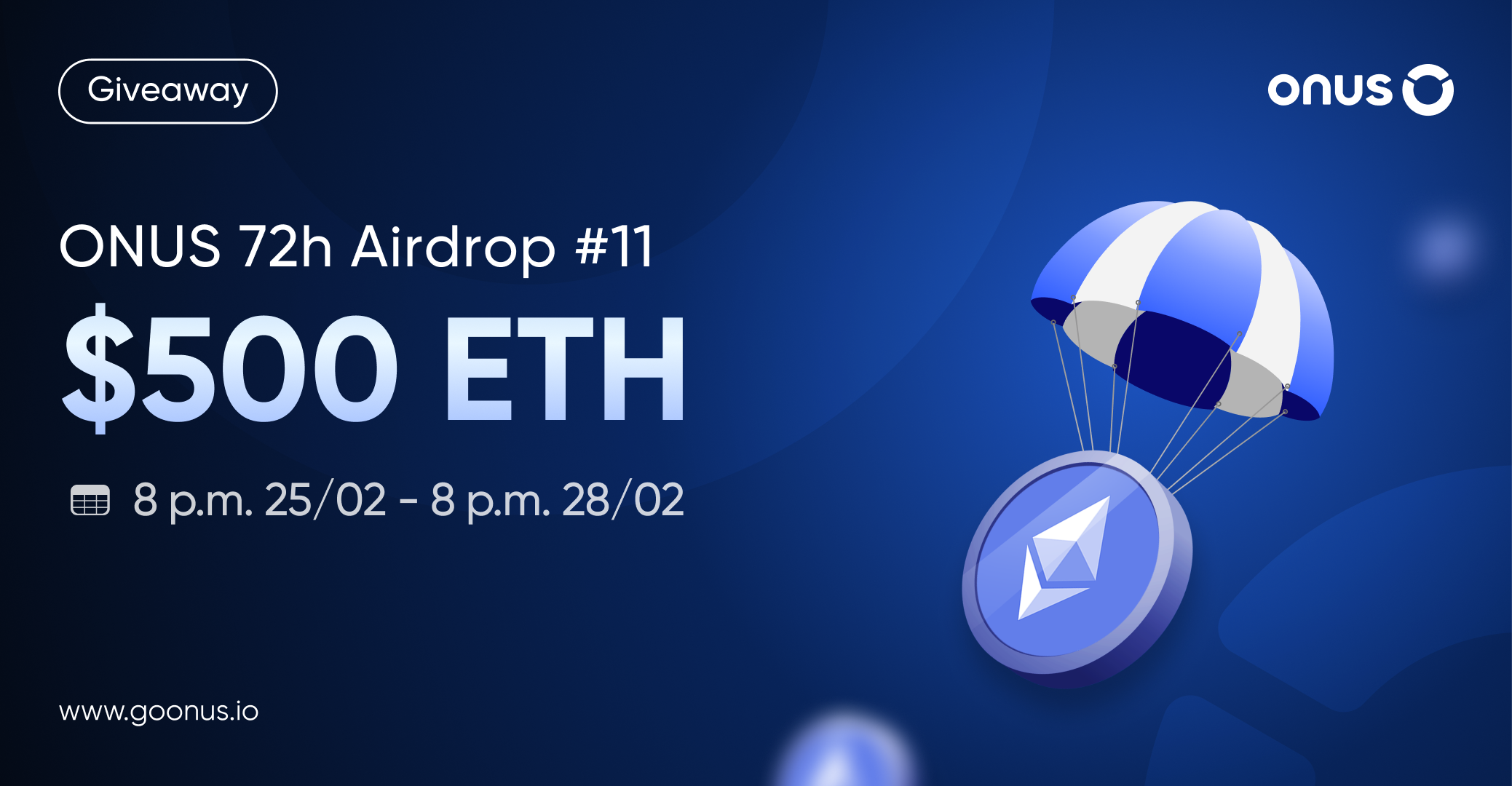 ONUS 72h Airdrop #11